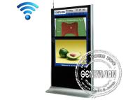 China 55 Inch Network Digital Signage , 1500:1 Contrast Ratio LCD Screen for sale