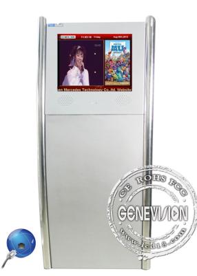 China 17 Inch Kiosk Digital Signage Advertising with 0.264(H) x 0.264mm(W) Dot Pitch for sale