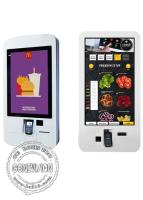China Touch Screen POS machine Self-service Interactive Display Restaurant Smart Wall mount LCD Display for sale
