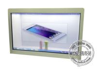 China 55 Inch Android Remote Control Transparent Display Box Flexible Advertising Equipment for sale