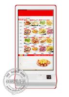 China Capacitive Touch Screen Self-service Paying Machine 32inch Ultra-thin Smart Wall-mount LCD Display with Printer and NFC for sale