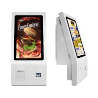 China Desktop Self Service Payment Display with Scanner printer all in one for sale