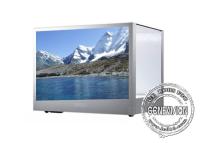 China Factory price 21.5 Inch  Transparent Lcd digital Showcase Monitor  For Advertising Exhibition With Touch Screen PC for sale