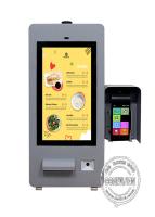 China 32 Inch High Brightness IP65 Waterproof Outdoor Self Ordering Payment Kiosk With Printer QR Code Scanner for sale