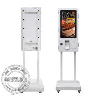 China 24 Inch 32 Inch Self Service Kiosk Touch Payment Restaurant Ordering Machine for sale