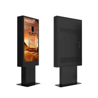 China Standing High Brightness Outdoor  Floor Advertising Display  In 43-65inch for sale