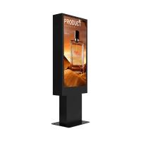 China Standing High Brightness Outdoor  Floor Advertising Display  In 43-65inch for sale