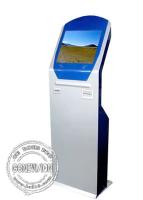 China Pvc Card Printer 19 Inch Touch Screen Computer Kiosk Totem With Nfc And Wifi for sale