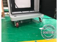 China Movable 32 Inch Win10 Advertising Standee Computer With Wheels , 1500cd / M2 for sale