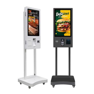 China Restaurants KFC McDonald'S Touch Screen Payment Kiosk For Automcatic Order for sale