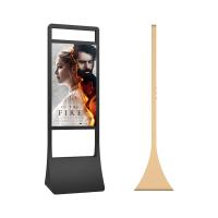 China Floor Standing Two Sides Adervtising Display Support 43 Inch 49 Inch 55 Inch for sale