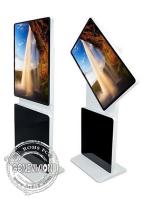 China Rotating Touch Screen Terminals Floor Standing Interactive  Kiosk Wifi Digital Signage for sale