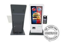 China 15.6 Inch Touch Screen Monitor Android PC Kiosk Printer All In One Touch Pc Shopping Mall Hotel Kiosk Payment Kiosk for sale