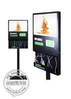 China 21.5 Inch Floor Standing Mobile Phone Charging Kiosk Self Service advertisement for sale