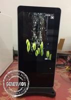 China WIFI Small Table Standing Kiosk Digital Signage Android LCD Media Player Standee for sale