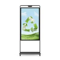 China Floor Kiosk Supermarket Advertising Poster with High Contrast and 256GB SSD Storage for sale