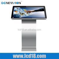China Floorstanding 10 Point Touchscreen Kiosk 1920x1080 Resolution and High Viewing Angle for sale
