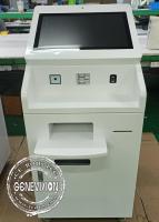 China 21.5 Inch Bank A4 Paper Printing Self Service Kiosk With 5MP Camera for sale