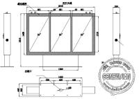 China Single Dual Three Screen 55