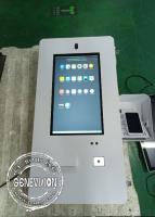 China 21.5 Inch Outdoor Food Truck Trailer  Self Service Kiosk With Fan 5MP Camera for sale
