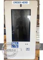 China 21.5 Inch Outdoor Food Truck Trailer  Self Service Kiosk With Fan 5MP Camera for sale