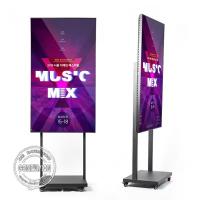 China High Brightness 2000-4000nits Slim Window Display Facing Out with Aluminum Backplate for sale