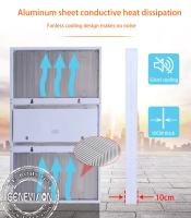 China Fanless Super Slim Outdoor Advertising Display With Sun Light Protection Glass for sale