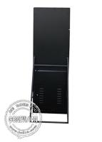 China 43 Inch Slim Shopping Mall Advertising Kiosks Displays Portable LCD Slant Floorstanding for sale