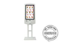China 32inch Double Sided Touch Screen Payment Terminal for Restaurant Self Service Ordering Kiosk for sale