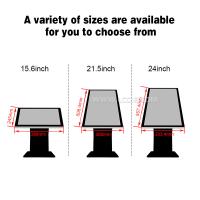 China Touch Screen Restaurants Self Service Payment Kiosk 21.5 Inch Metal Body 5S Time Response for sale
