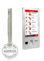 China New 32 Inch Touch Screen Self Service Payment Kiosk Thermal Printer / POS Optional for sale