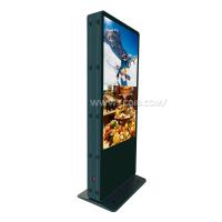 China Two Sides Big Screen Digital Signage LCD Advertising Kiosk Indoor Floor Standing Media Display for sale