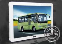 China 18.5 Inch 23.6 inch Metal Shell Elegant Wall Mount Bus Media Player USB Advertising Update for sale