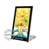 China 15.6inch L Shape Capacitive Touch All In One Countertop Digital Signage Touch Advertising Player for sale