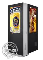 China Double Side Outdoor Advertising Display , External Digital Signage USB Update Splitting Screen for sale