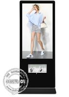 China 55 Inch Indoor Display WIFI Digital Signage Advertising with Mobile Phone Charger station for sale