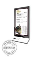 China 32 / 43 Inch Order Machine Android Digital Signage , LCD Digital Signage Full HD 1080p for sale
