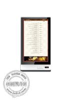 China 32 / 43 Inch Order Machine Android Digital Signage , LCD Digital Signage Full HD 1080p for sale