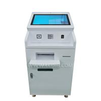 China 21.5 Inch Bank A4 Paper Printing Self Service Kiosk With 5MP Camera for sale