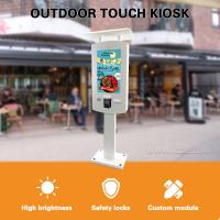 China 32 Inch Outdoor IP65 Waterproof Self Service Checkout Kiosk With Aluminum Housing for sale