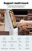 China 21.5 Inch Self Service Kiosk Multi Installation Of Both Desktop And Wall Mount for sale