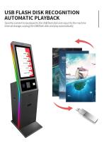 China 27 Inch Self Service Kiosk Capacitive Touch Screen With Printer NFC Reader Scanner for sale