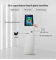 China 21.5 Inch IR Multipoint Touch Screen All In One Kiosk With Printer for sale