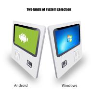 China 15.6 Inch WiFi Wall Mount Self Service Payment Touch Screen Kiosk Supporting Customization for sale