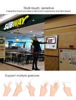 China 15.6 Inch WiFi Wall Mount Self Service Payment Touch Screen Kiosk Supporting Customization for sale
