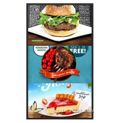 China 32-55 Inch Advertising Display Wall Mounted LCD Digital Signage for sale
