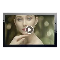 China Fanless Super Slim Outdoor Advertising Display With Sun Light Protection Glass for sale