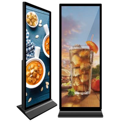 China Full Screen Display Floor Standing Video Signage for Advertisement for sale