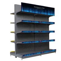 China Stretch Bar Screen Advertising Display Android WIFI Remote Control Monitor On Shelf Display for sale