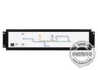 China 28 inch Wifi Bus Stretched LCD Display Open Frame Train Android High Brightness Bar Display for sale